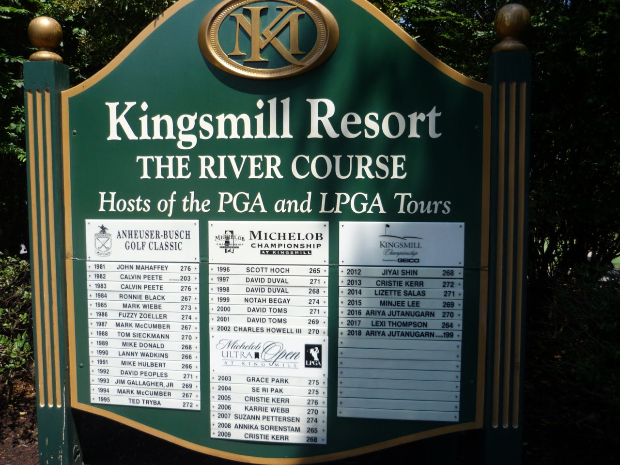 Kingsmill Resort (River) – Tiger Golf Traveler